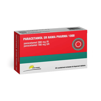 PARACETAMOL SR HAMA PHARMA 1000 - Hama Pharma